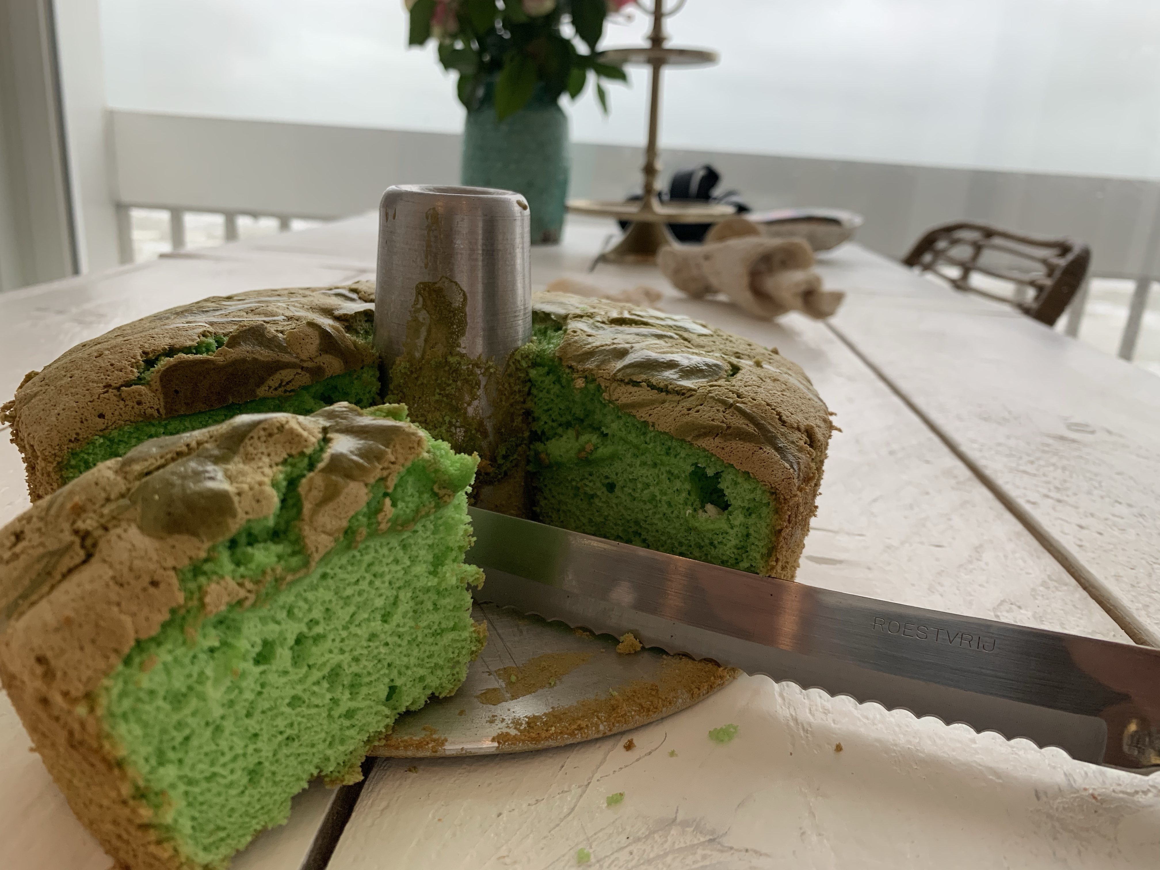 Spons Cake (Pandan Cake) – Daar ben ik weer!